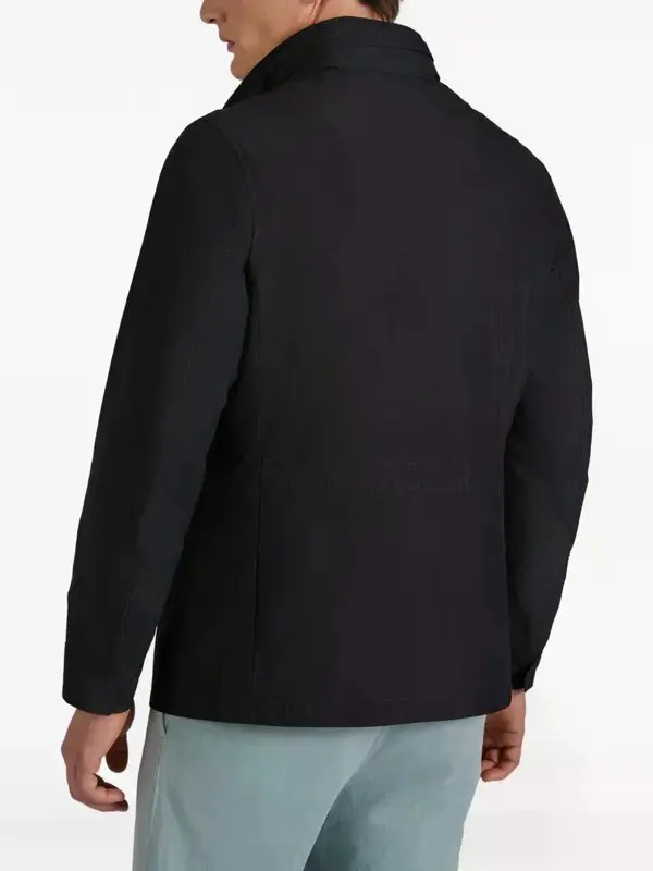 SLOWEAR Field Jacket With High Neck And Zip Fastening