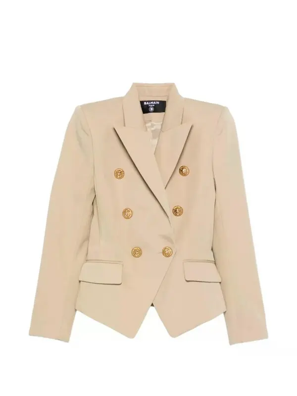 Balmain Gabardine 6-button Jacket