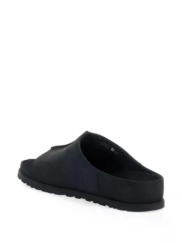 UGG Otzo Logo-detail Open Toe Sandals - Black