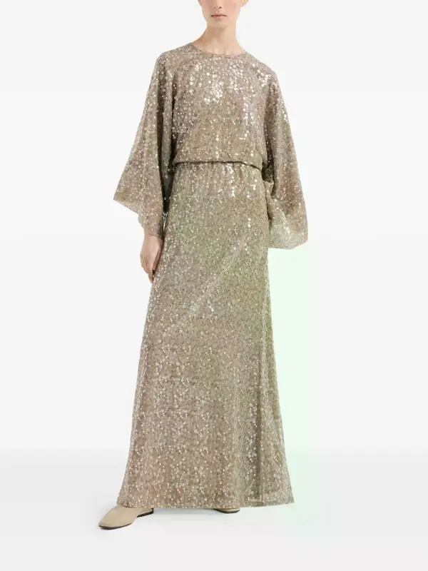 Brunello Cucinelli Sequinned Maxi Dress