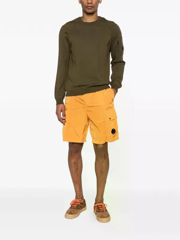 C.P. COMPANY Lens Detail Crew Neck Sweatshirt