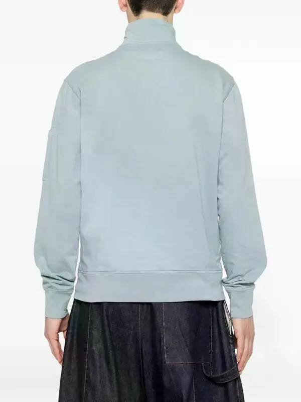 C.P. COMPANY Half-zip Sweatshirt - Blue