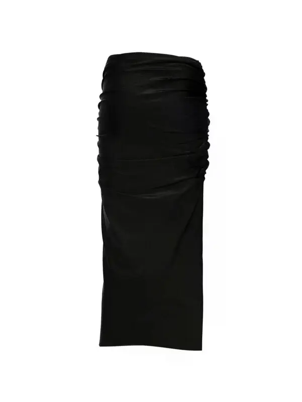 Karl Lagerfeld Knotted Detail Pareo - Black