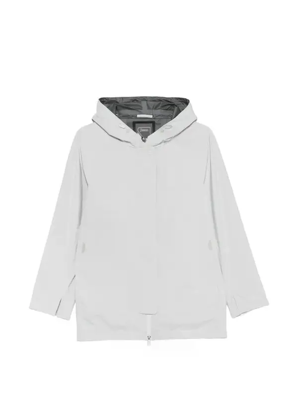 Herno Zip-up Hooded Coat