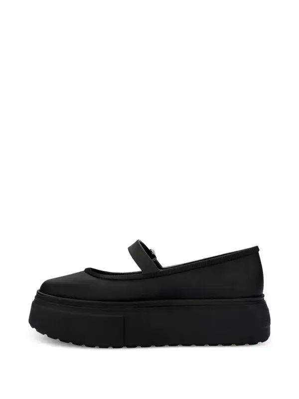 Melissa Platform Ballerina Shoes - Black