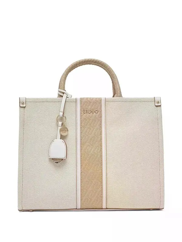 Liu Jo Jacquard Charm Tote Bag