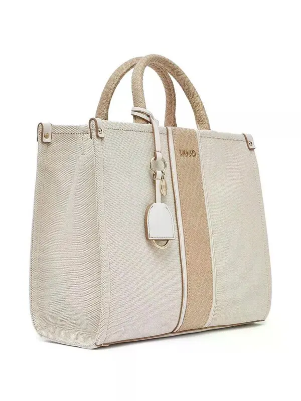 Liu Jo Jacquard Charm Tote Bag