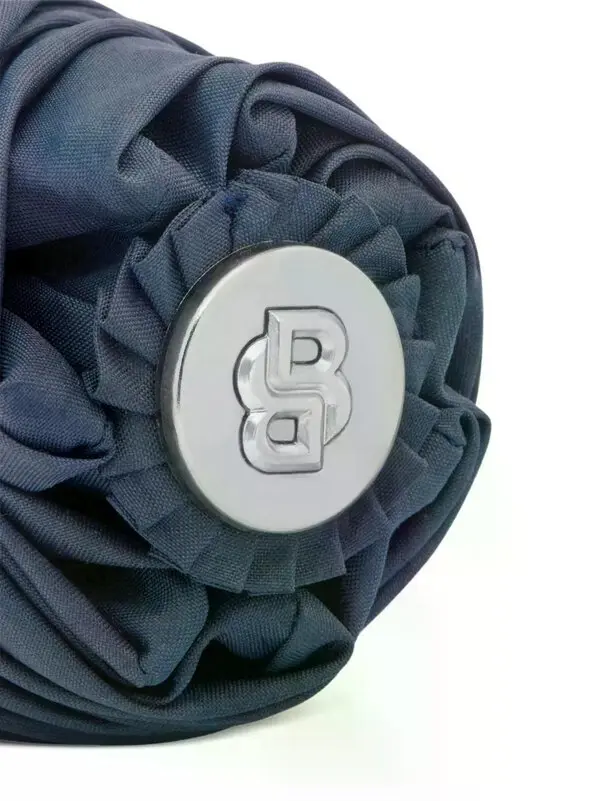 BOSS Logo Print Umbrella - Blue