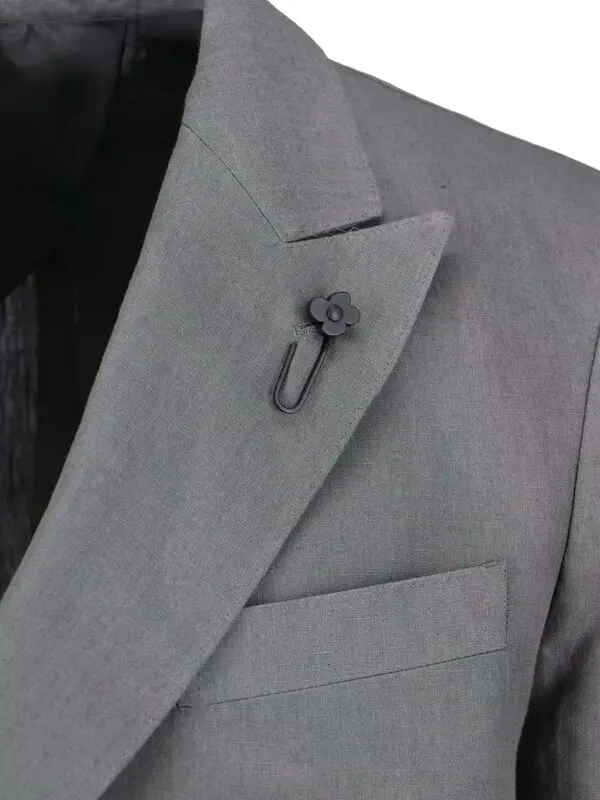 LARDINI Double-breasted Suit - Grey