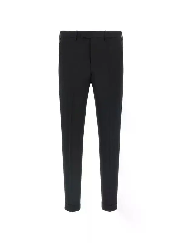 PT TORINO Tailored Trousers - Black