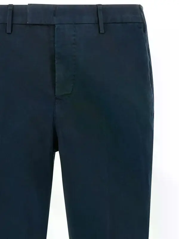 PT TORINO Master Pressed-crease Trousers - Blue