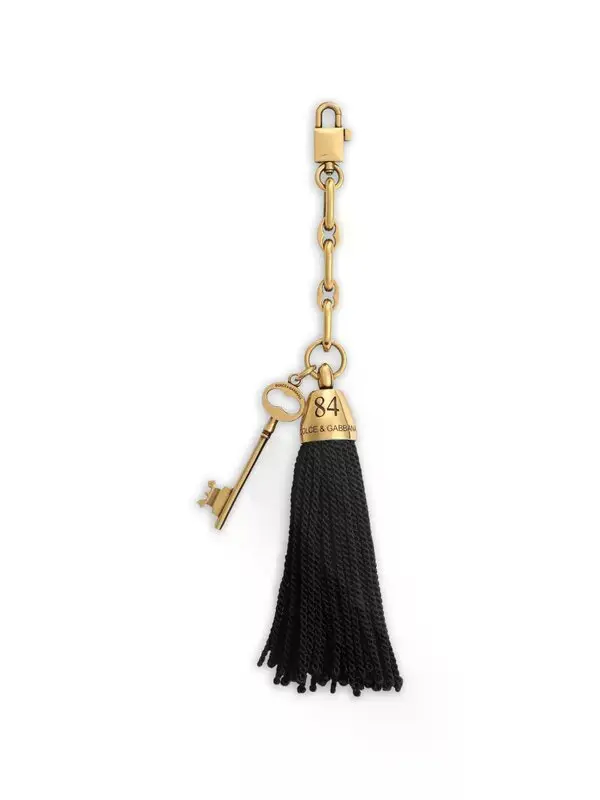Dolce & Gabbana Tassel Keychain - Gold