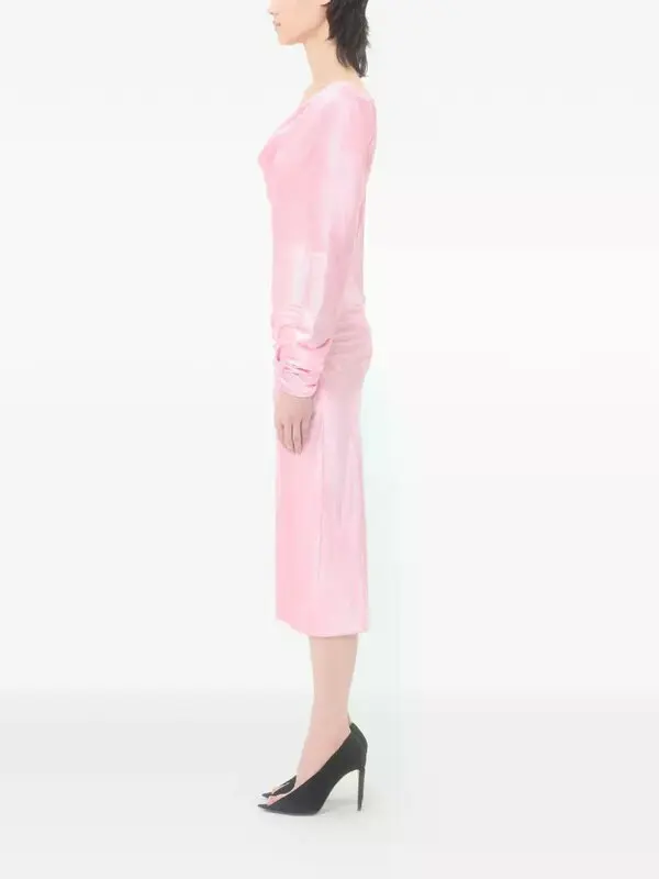Valentino Garavani Crepe Satin Midi Dress