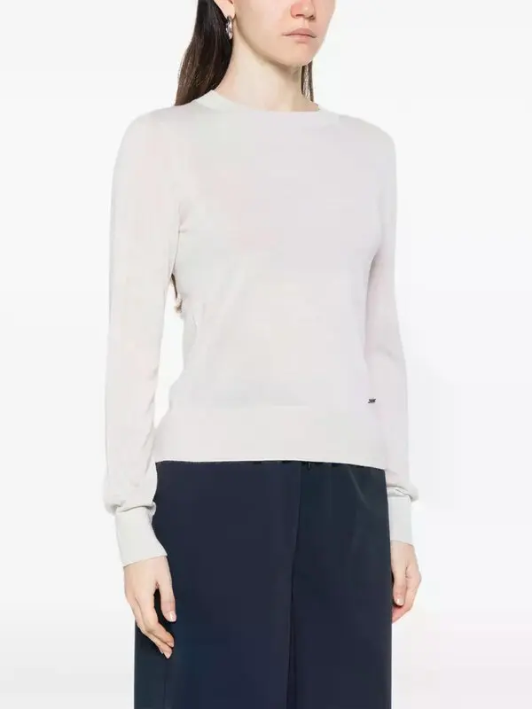 ALPHATAURI Round Neck Knit Top