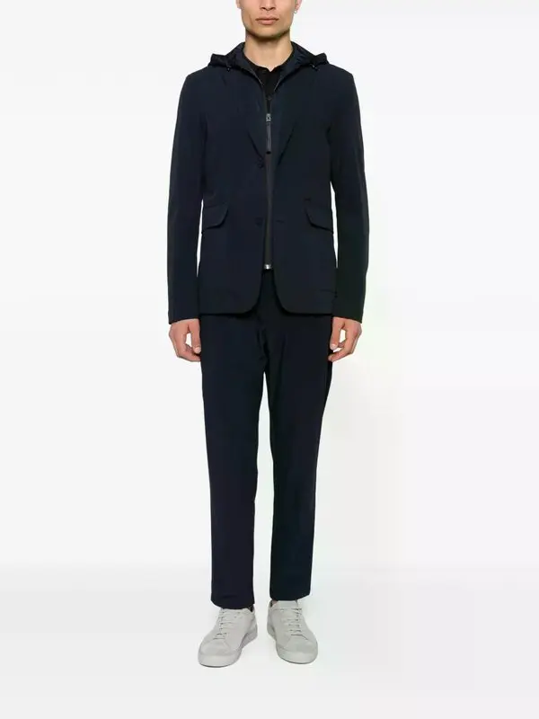 ALPHATAURI Hooded Pocket Blazer