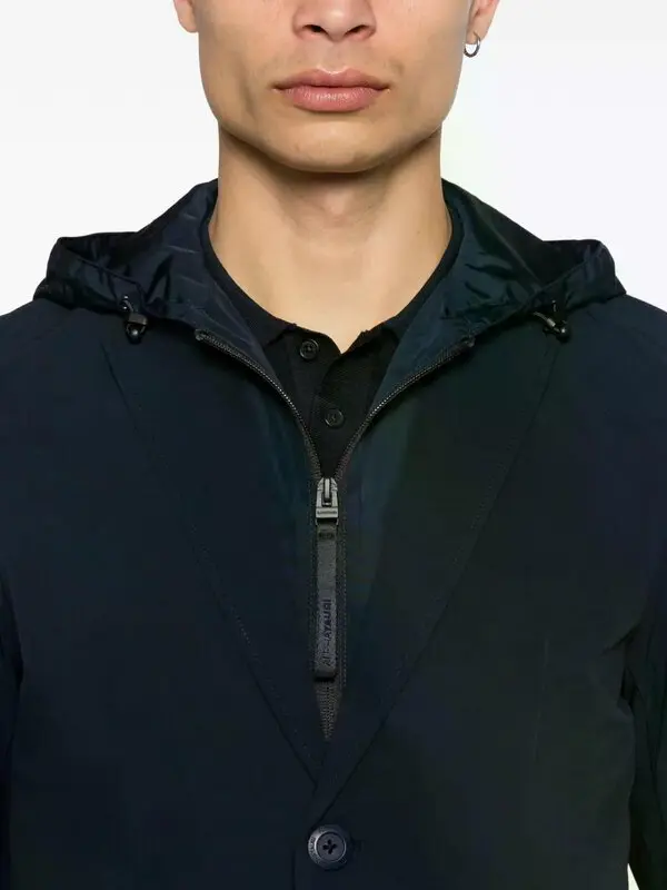 ALPHATAURI Hooded Pocket Blazer