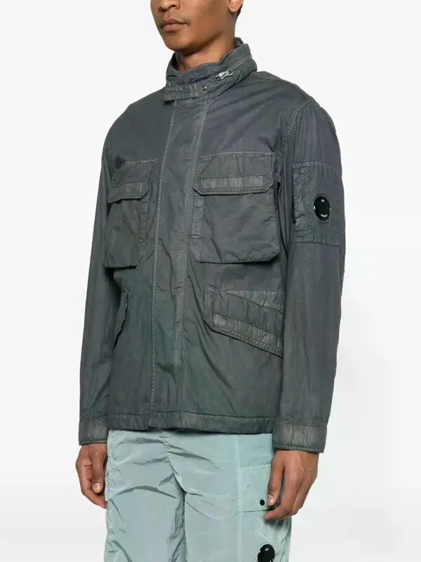 C.P. COMPANY 50 Fili Wax Pocket Zip Jacket