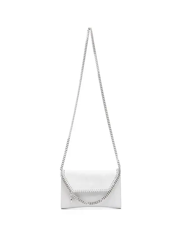 Stella McCartney Falabella Chain-strap Wallet - Grey