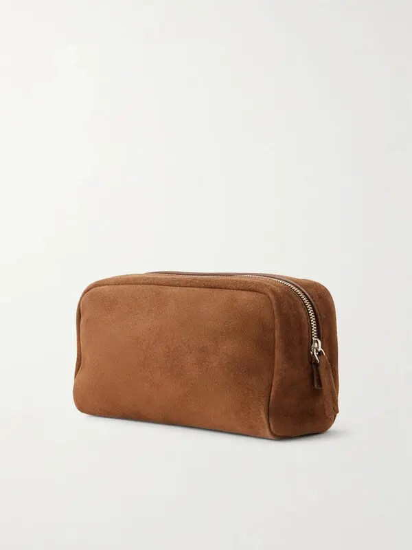 THE ROW Astra Suede Pouch