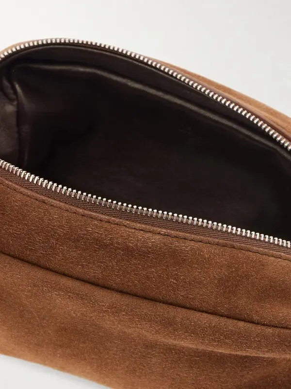 THE ROW Astra Suede Pouch