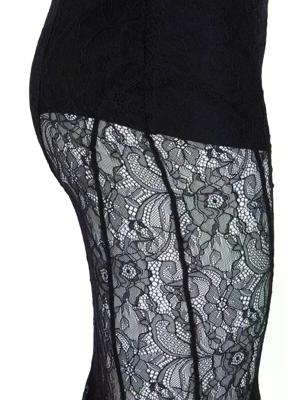Elisabetta Franchi Lace Maxi Skirt