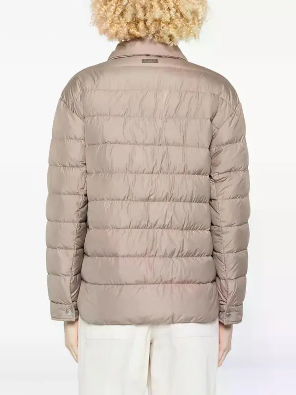 Peserico Quilted Snap-button Jacket
