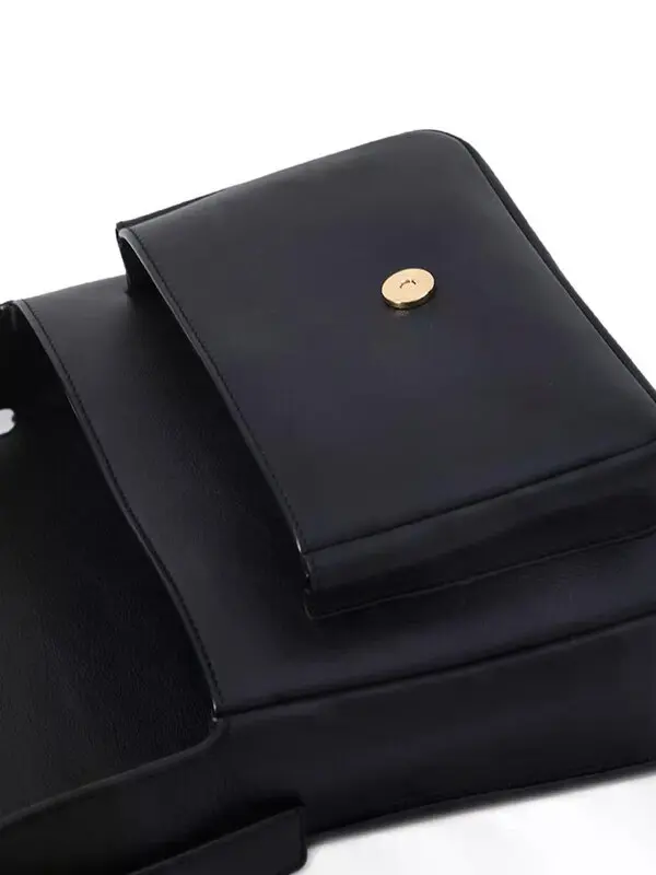 Saint Laurent Niki Saddle Bag - Black