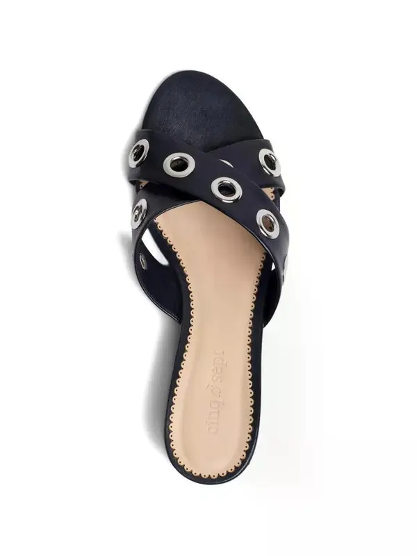 Cinq À Sept Maya Criss-cross Heeled Sandals - Blue