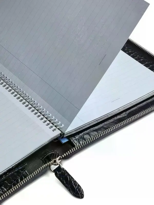 Smythson A5 Zip Book Folder