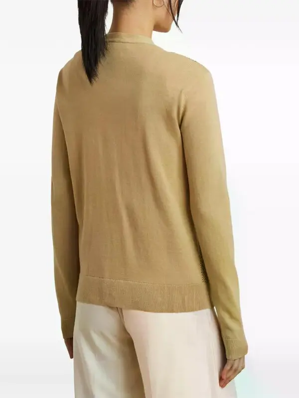 Ralph Lauren Herringbone Pocket Cardigan
