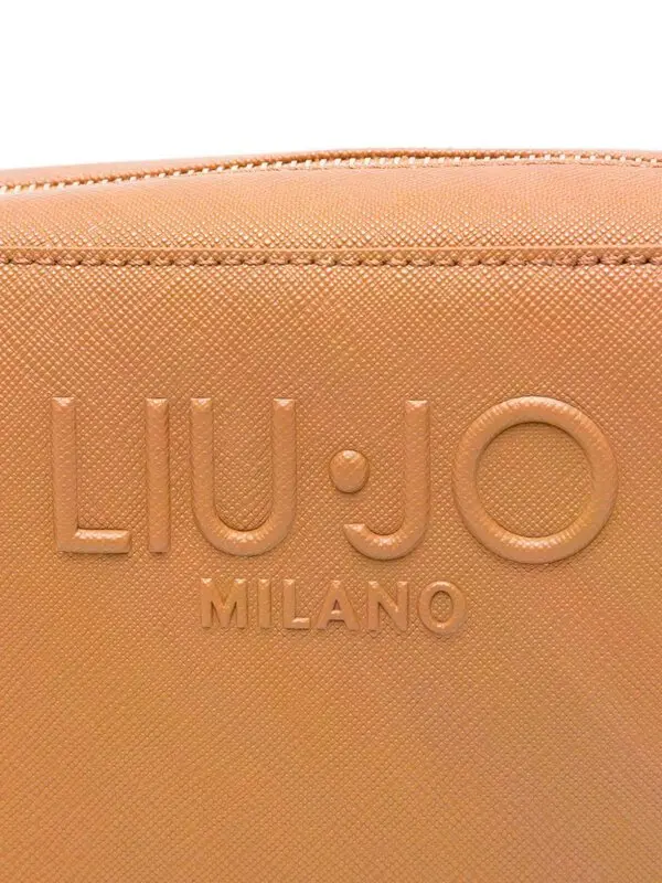 Liu Jo Logo Embossed Cross Body Bag - Brown