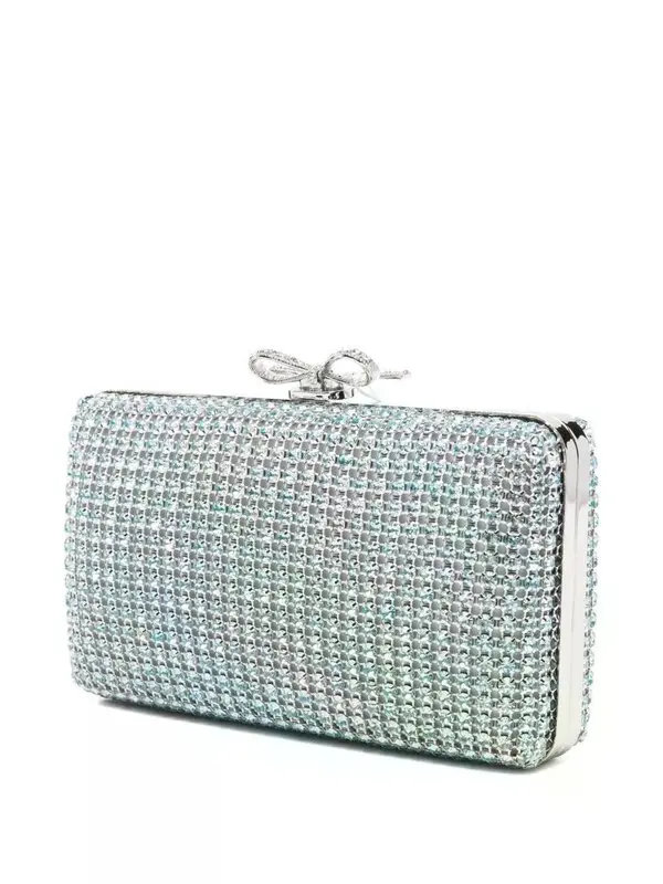 SELF-PORTRAIT Crystal-embellished Clutch