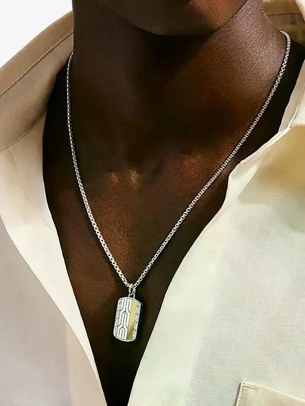 John Hardy Icon 50 Sterling And Gold Necklace