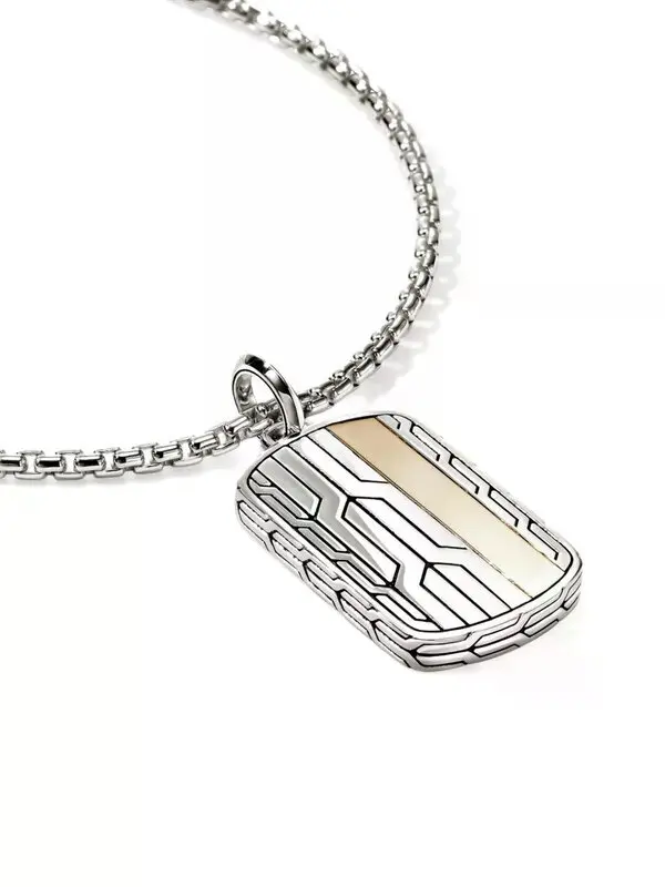 John Hardy Icon 50 Sterling And Gold Necklace