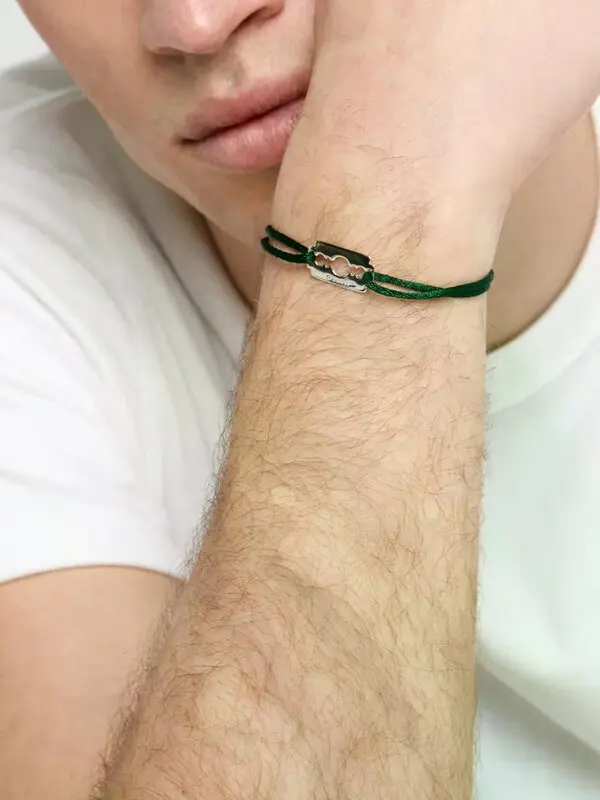 Mateo Razor Blade Embellished Bracelet