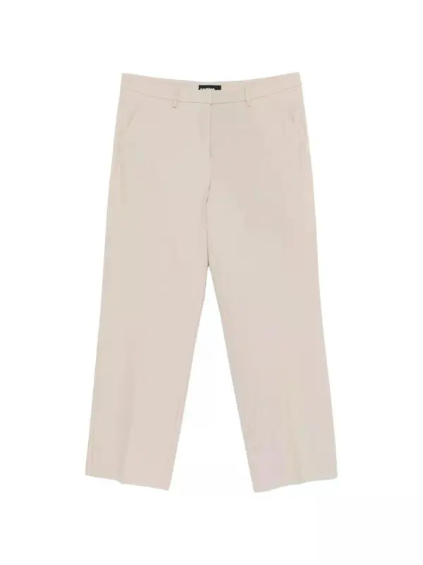 CAMBIO Goldy Straight Leg Trousers - Neutrals