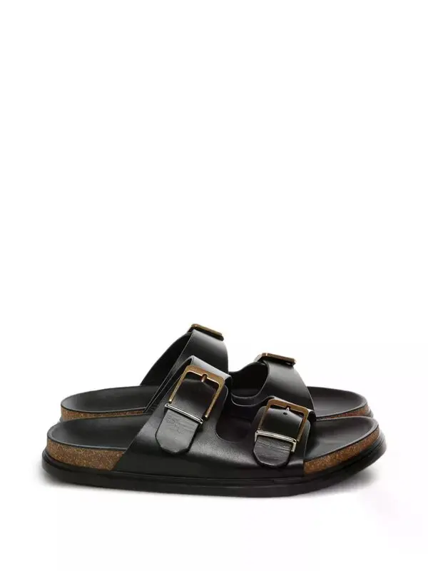 THE ROW Buckle Strap Sandals