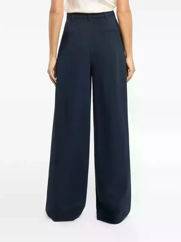Cinq À Sept Eliah Belted Wide Leg Trousers