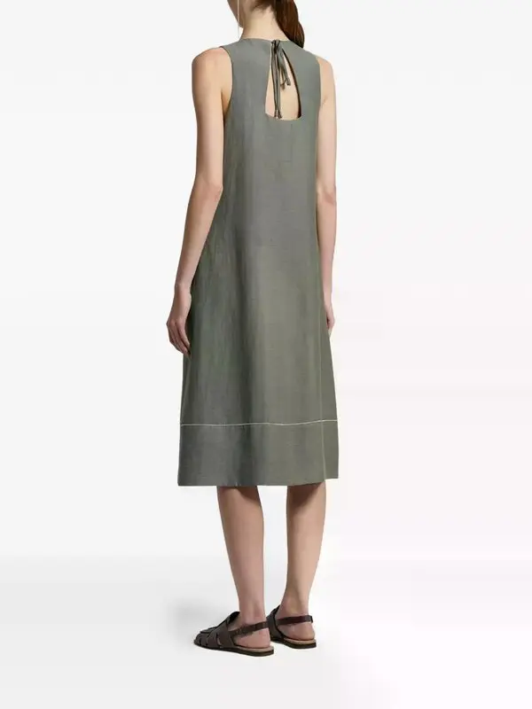 Peserico Crew-neck Midi Dress