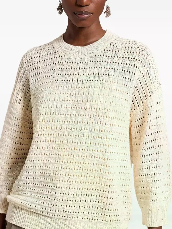 Peserico Open-knit Jumper