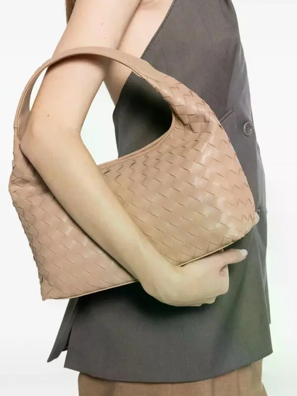 ALEXANDER SMITH Woven Leather Tote Bag