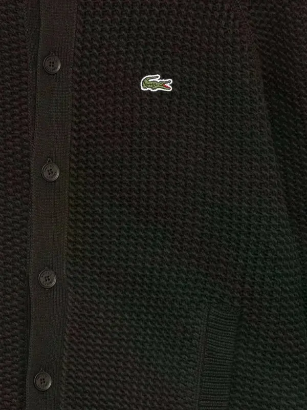 Lacoste Logo-patched Long Sleeve Cardigan