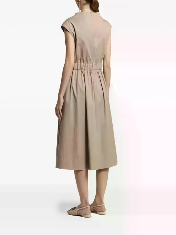 Peserico Belted Midi Dress