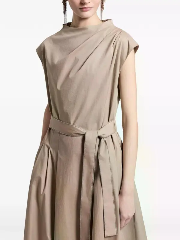 Peserico Belted Midi Dress