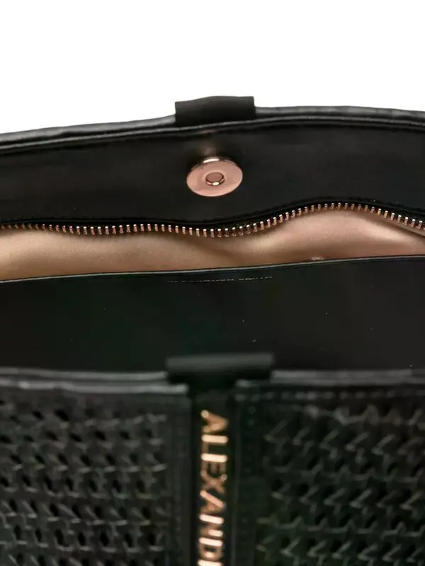 ALEXANDER SMITH Large Lauren Tote Bag - Black
