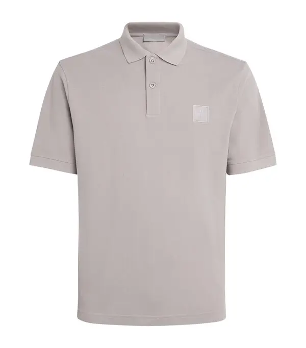Stone Island Organic Cotton Ghost Polo Shirt - Grey