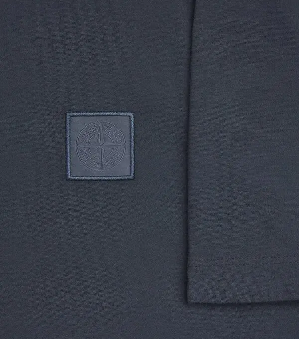 Stone Island Organic Cotton Ghost T-shirt - Blue