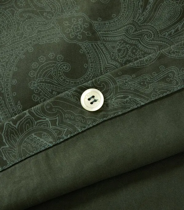 Ralph Lauren Doncaster Super King Duvet Cover - Green