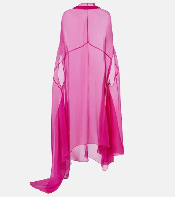 Dries Van Noten Silk Gown - Pink