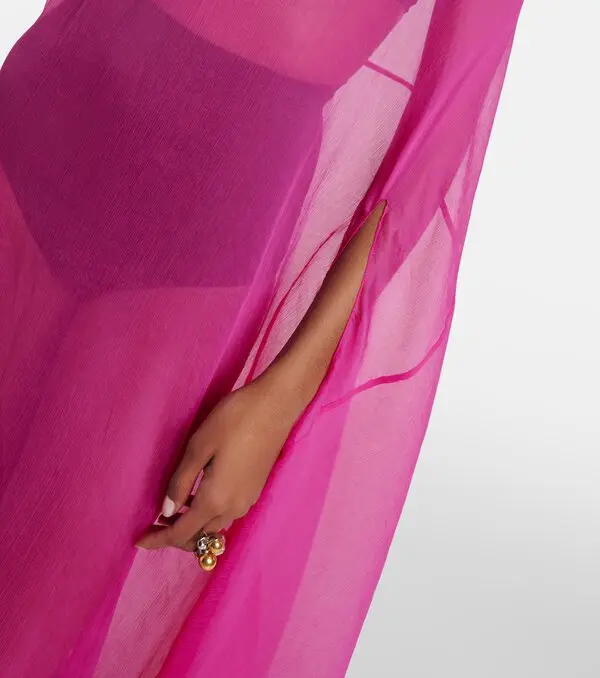 Dries Van Noten Silk Gown